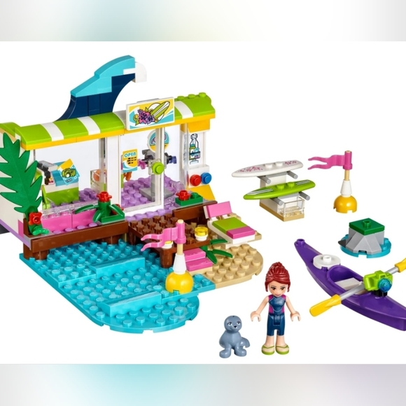 Lego | Toys | Lego Friends Heartlake Surf Shop 4315 Retired | Poshmark